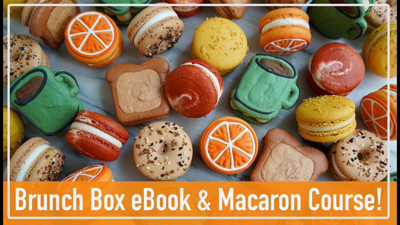Brunch Box Macaron eBook & Course Introduction!
