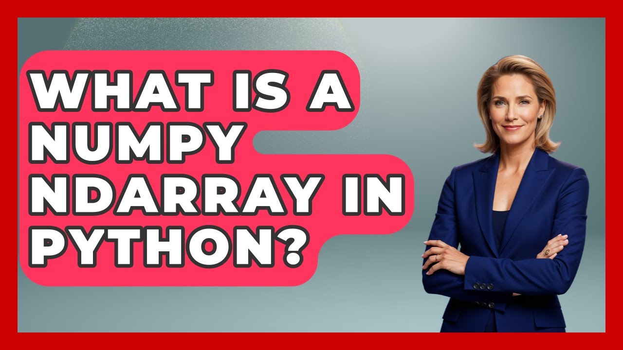 What Is A NumPy Ndarray In Python? - Python Code School