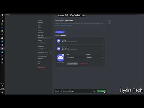 How to set up Discord Integration using our CAD System