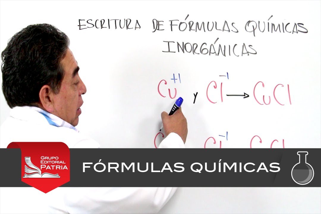 Escritura fórmulas químicas │química