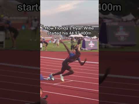 How Florida's Ryan Willie started his sub-50 400m ๐