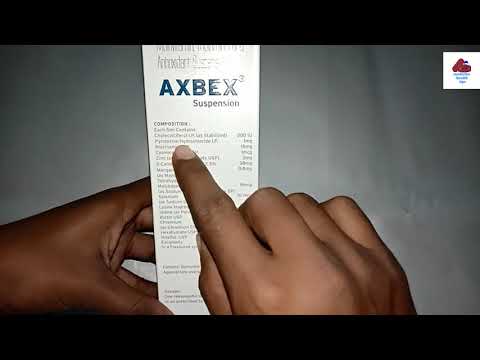 Axbex Nutritional Supplement Suspension, specification and features