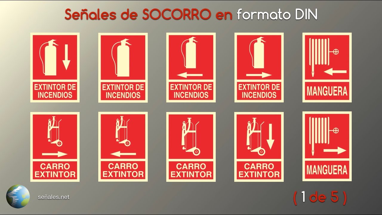 señales de socorro video formato din