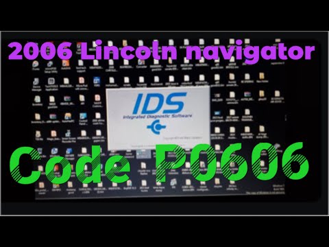 FIX for Code P0606 & PCM Update On Lincoln Navigator ECU
