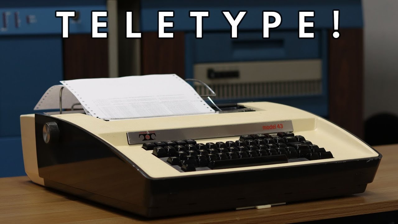 Reviving a Model 43 Teletype