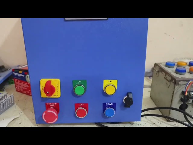 HYDEROLIC PRESS MACHINE PANEL - Hyderolic Machine Control Panel ...