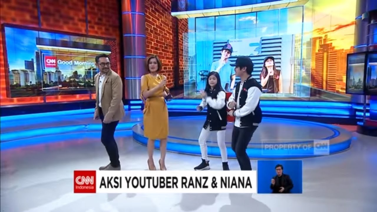 Ada Youtuber Niana & Ranz Di CNN Indonesia - Trans TV