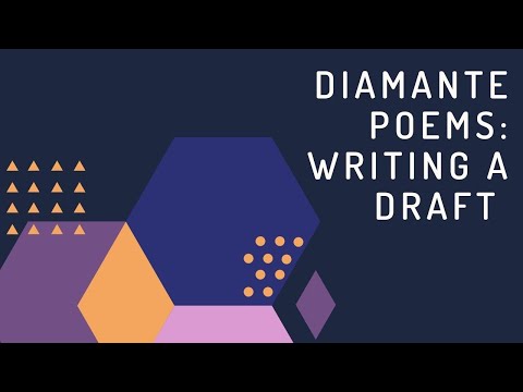 Diamante: Writing