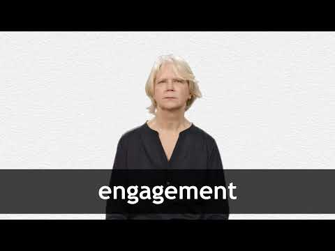 ENGAGEMENT definition and meaning | Collins English Dictionary