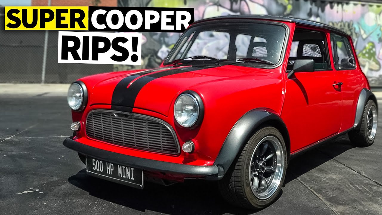 This 1974 500-HP Mini Cooper Is the Perfect Example of Big Things Come ...