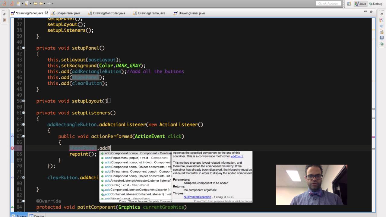 Drawing Polygons in Java