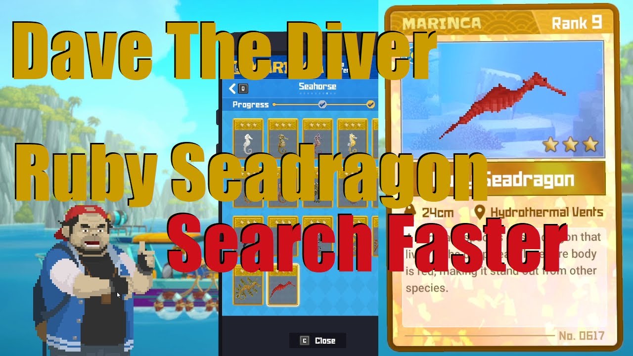 Mastering the Hunt for Ruby Sea Dragons in Dave The Diver | Galaxy.ai