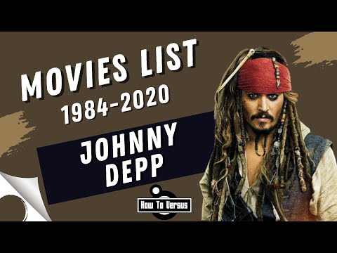 Johnny Depp | Movies List (1984-2020)