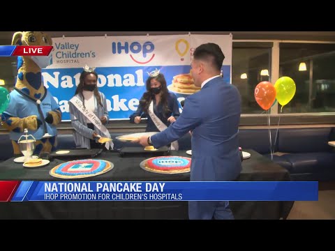 Free pancakes for National Pancake Day at Fresno IHOP locations