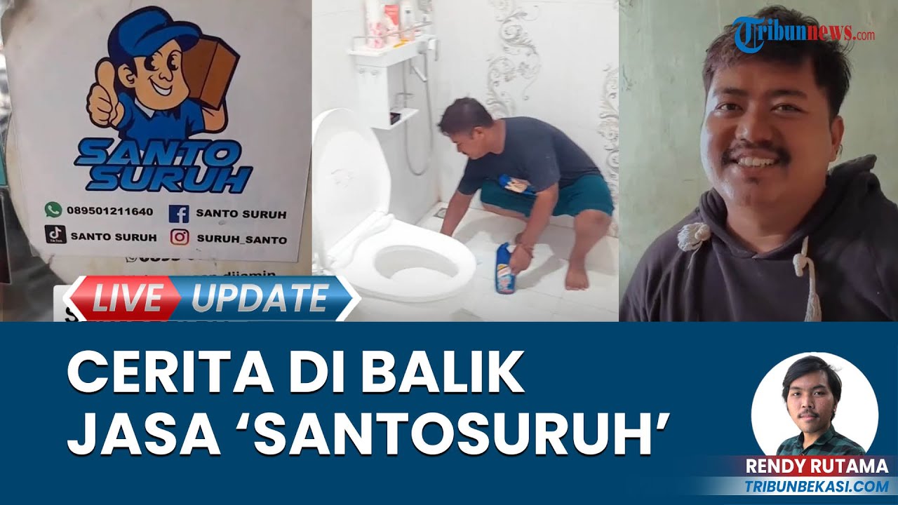 Kisah Susanto, Demi 4 Anaknya kini Buka Jasa "Suruh Santo" di Bekasi ...