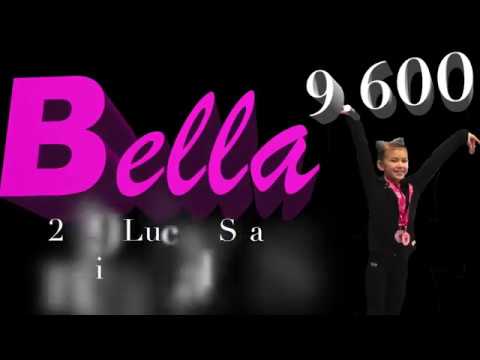 2019 Floor Routine 9.600 Lucky Stars Invitational | Bella Lim