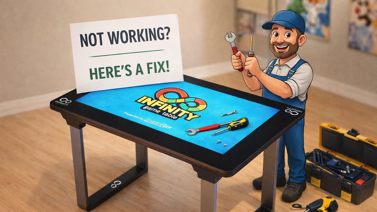Infinity Game Table Not Turning On? 