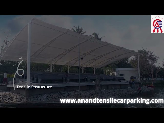 Car Parking Canopy and Structure - Tensile Car Parking Canopy ...
