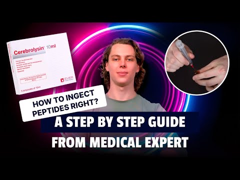 Ultimate Guide: Self-Injecting Peptides, Including Cerebrolysin | Boost Your Brain Power