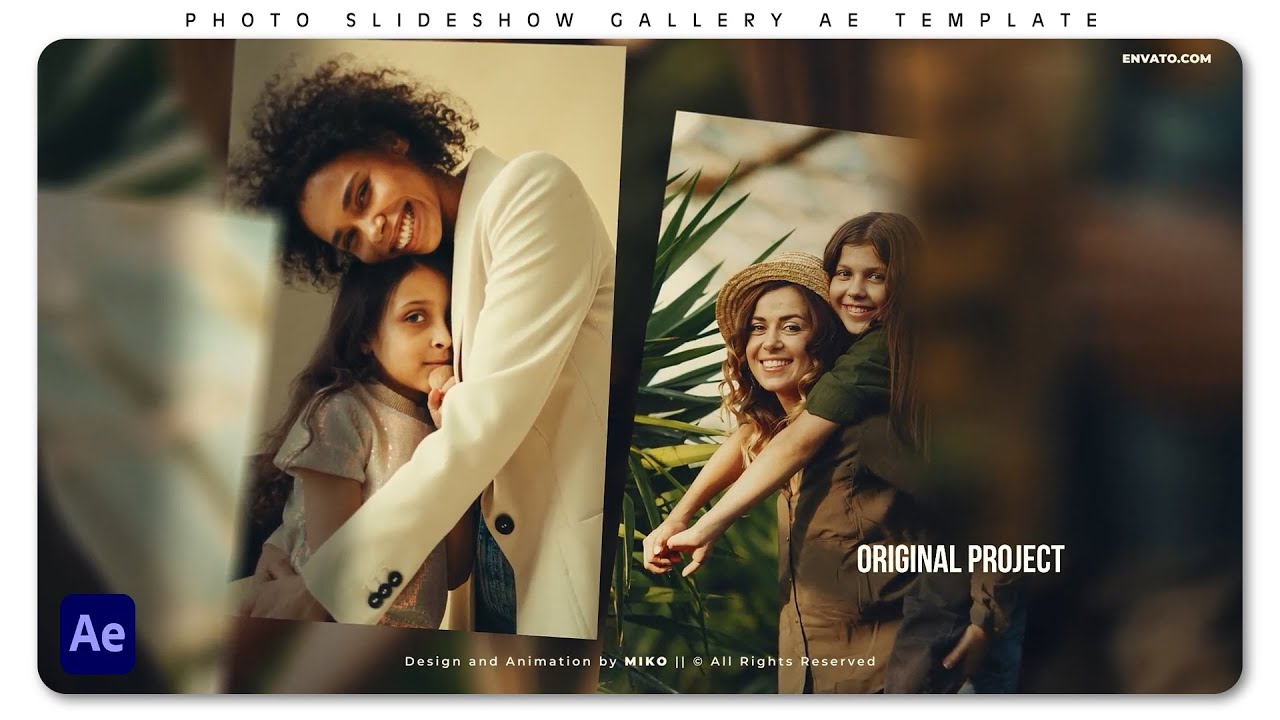 Photo Slideshow Gallery - After Effects Template | Free Download | Templates for Creators