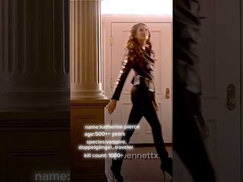 then vs now||#tvd #tvdu #katherinepierce #katerinapetrova