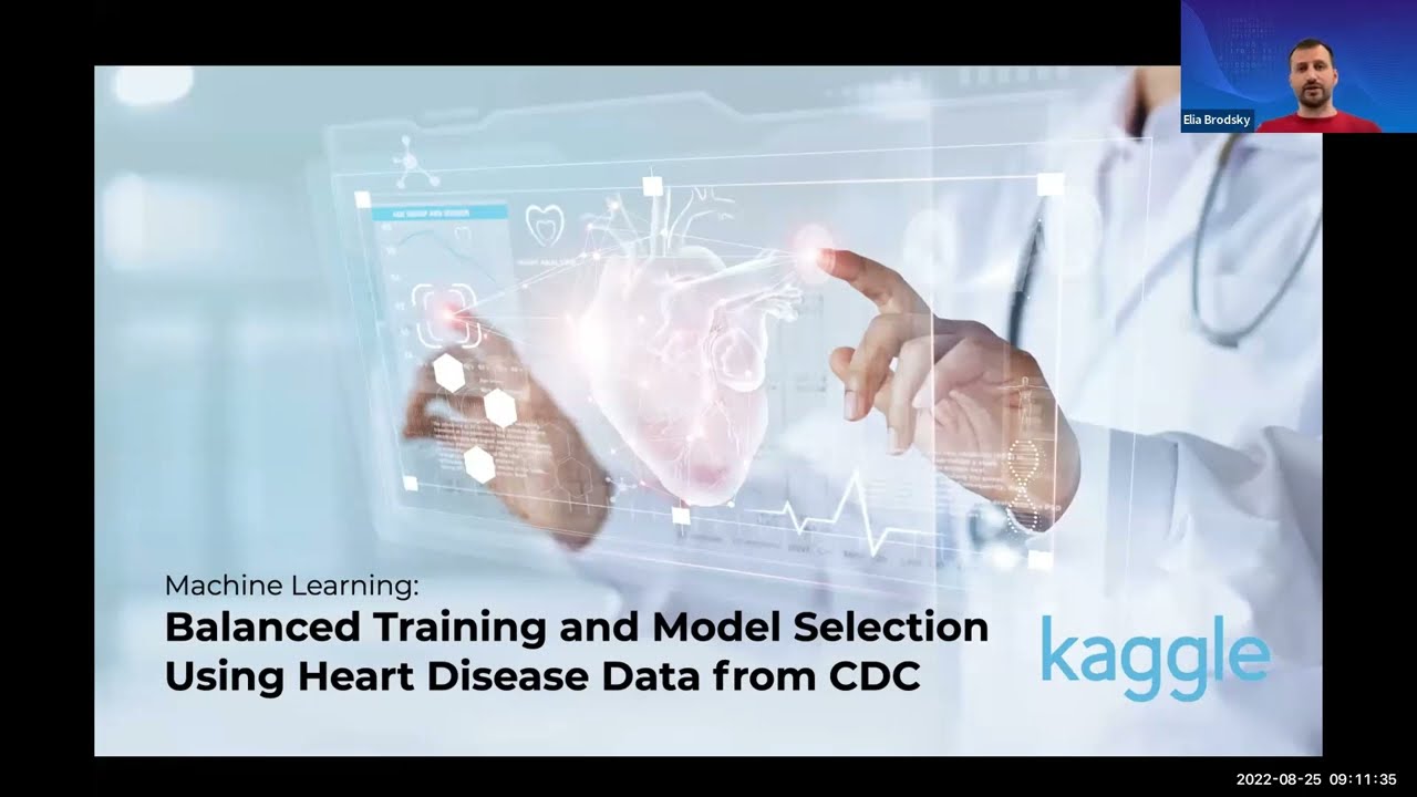 Machine Learning: Balanced Training and Model Selection Using Heart Disease Data from CDC