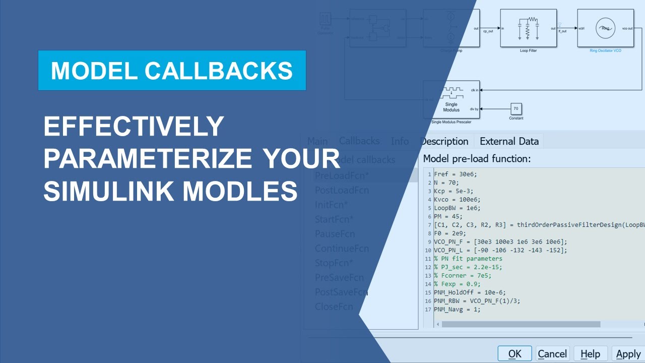 Effectively Parameterize Your Simulink Models