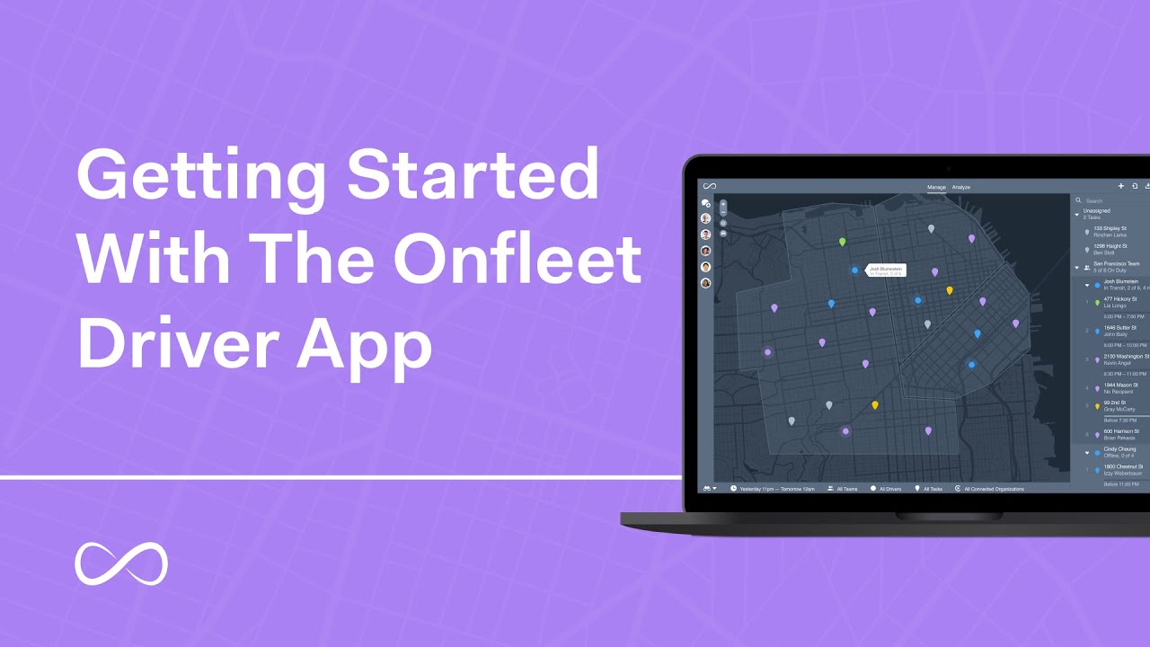 Getting Started With The Onfleet Driver App
