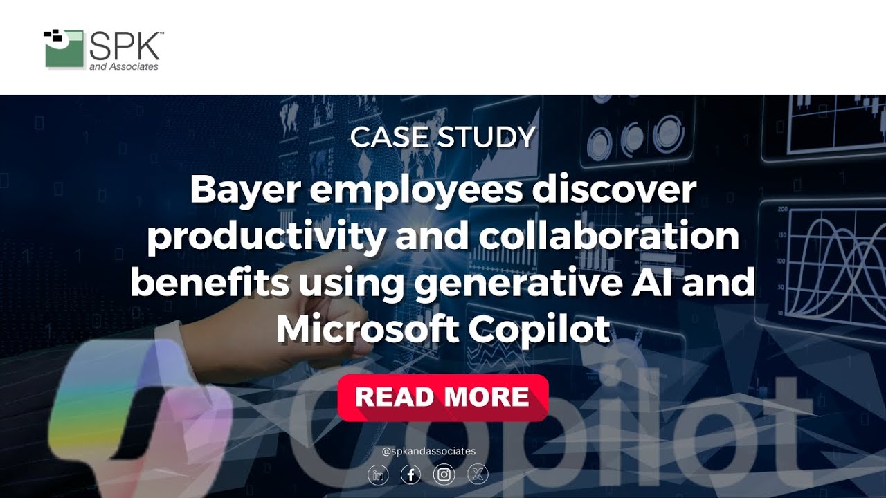 Bayer employees discover productivity and collaboration benefits using generative AI and Microsoft C