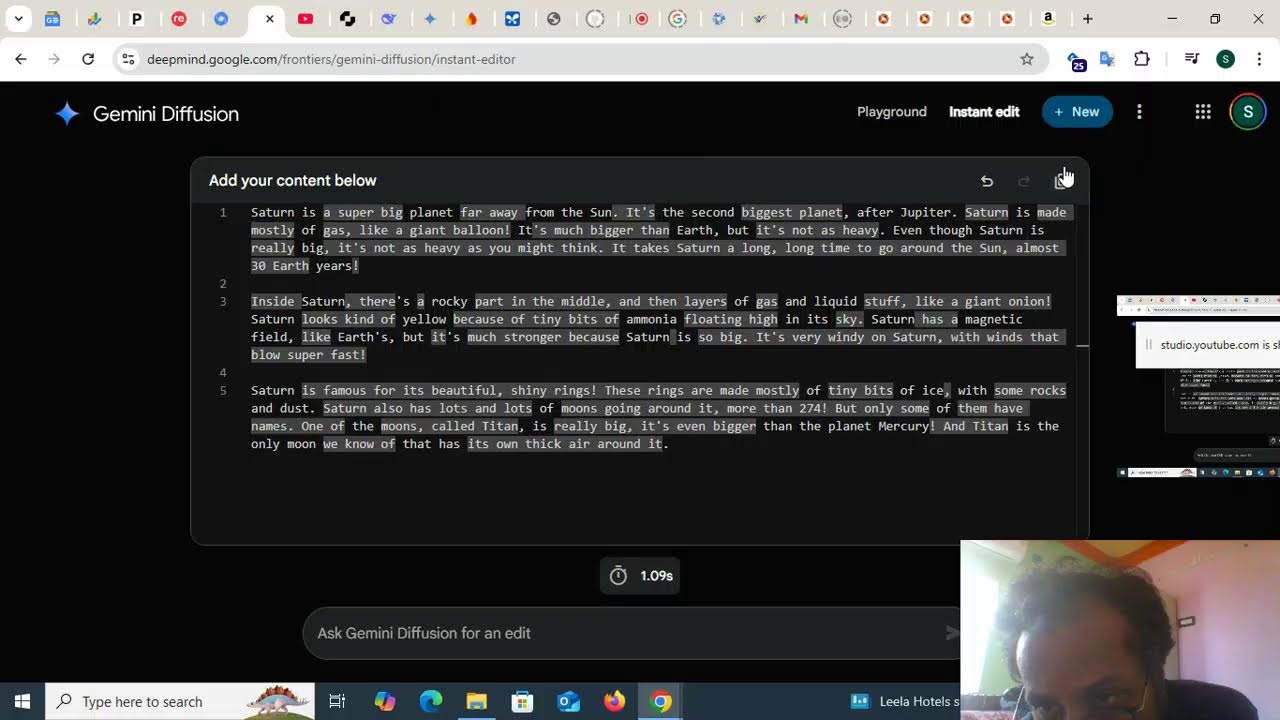 Gemini  Diffusion - Google DeepMind Trusted Tester Program