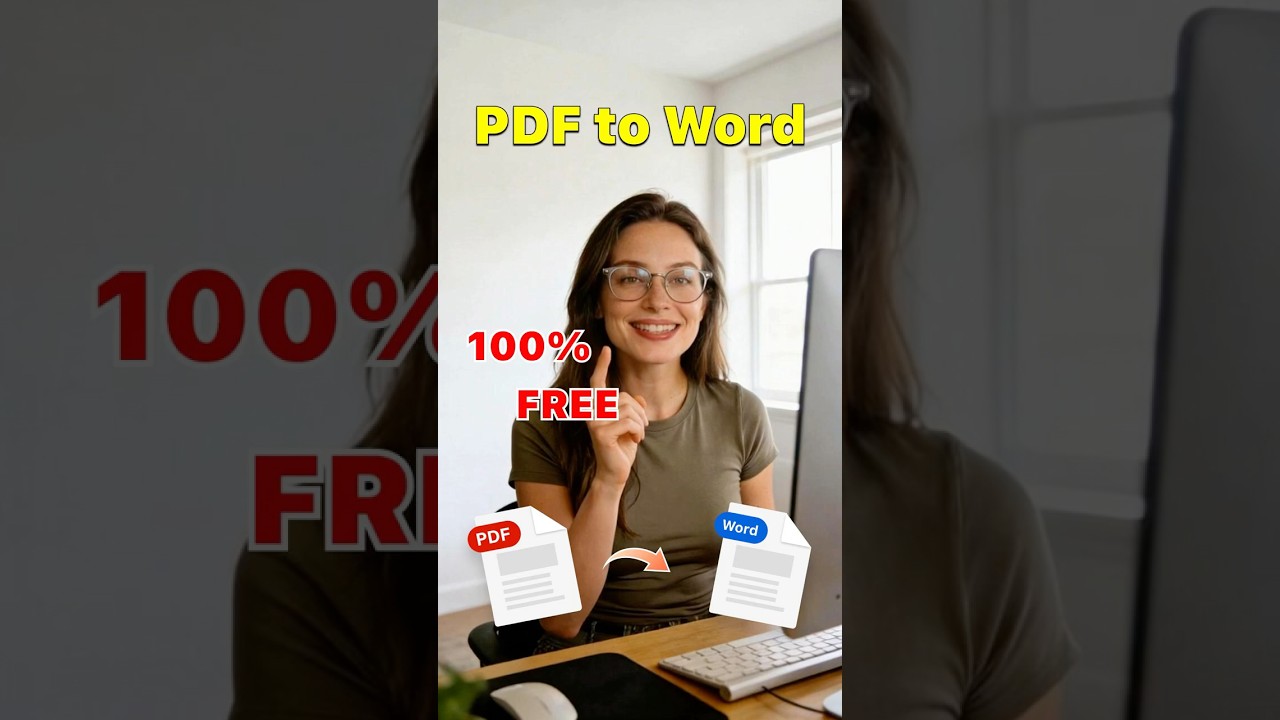 How to Convert PDF to Word on iPhone? (Free & No Watermark)