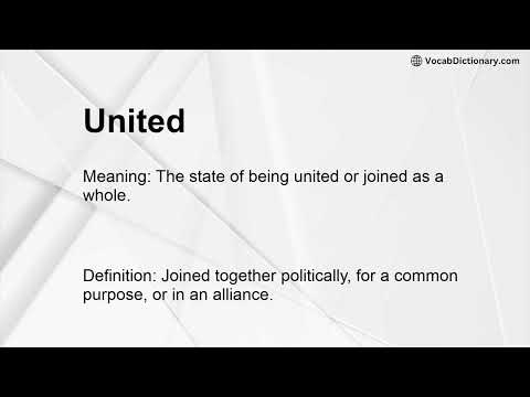 United Meaning