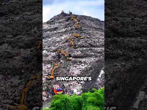 How Singapore mastered Waste Management #engineering #ytshorts #sustainability #singapore #tech