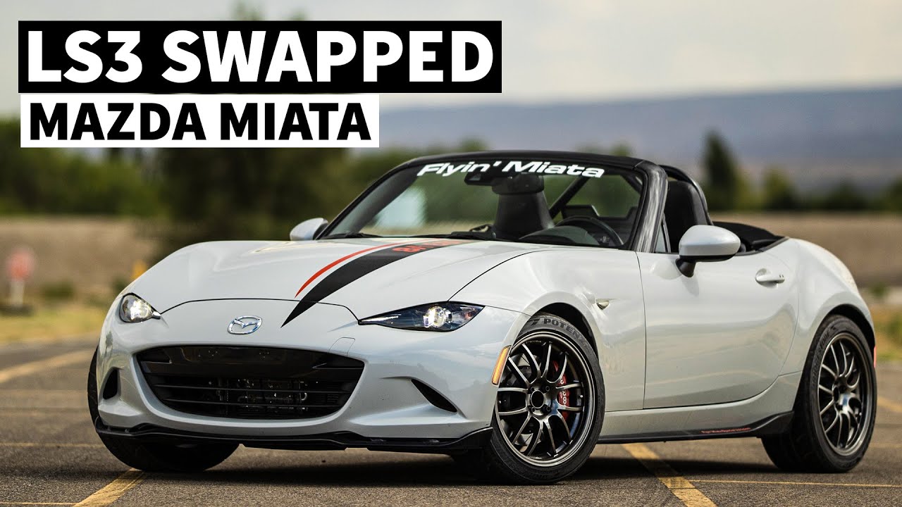 LS3 V8 Mazda MX-5 “Flyin’ Miata” Sounds Insane, It's More Than an ...