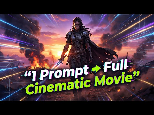 How to Create a Full Cinematic Sequence Using Just One Prompt with ...