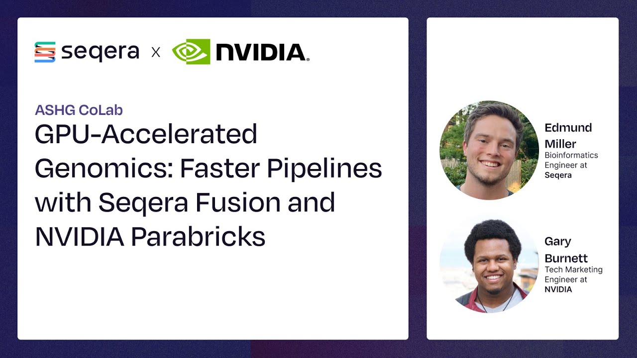 GPU-Accelerated Genomics: Faster Pipelines with Seqera Fusion and NVIDIA Parabricks