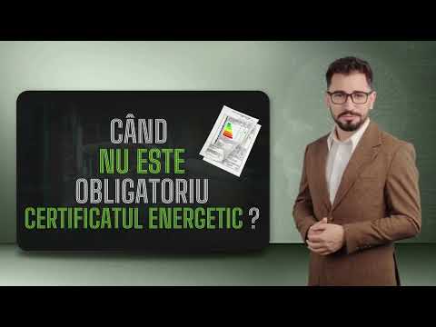 Când nu este obligatoriu certificatul energetic ? - Avest.ro