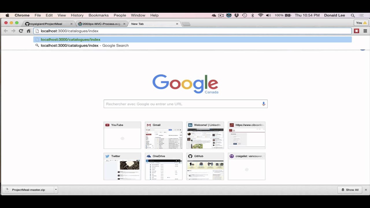 Ruby on Rails Tutorial 03 Routes and Controllers