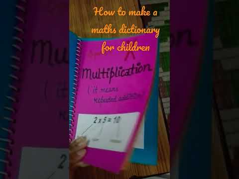 maths dictionary for children