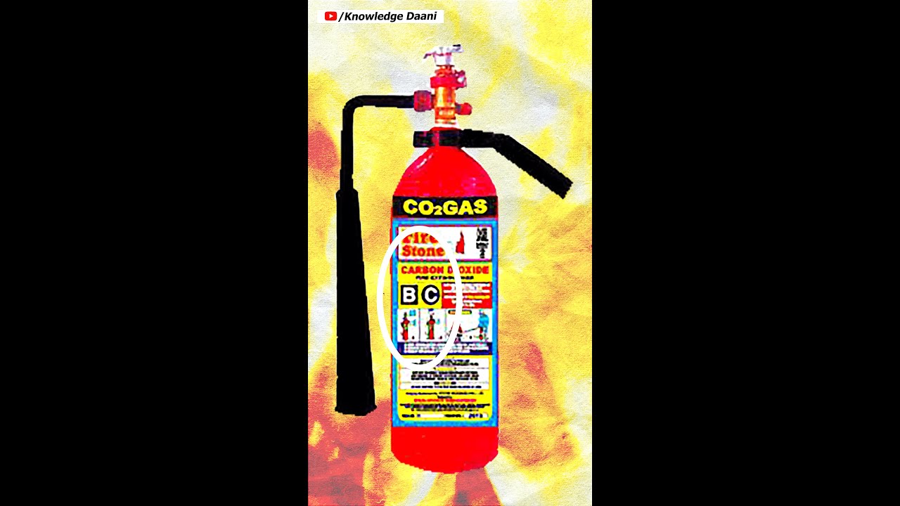 Never underestimate A, B, C, D letters on fire extinguishers!🔥😱