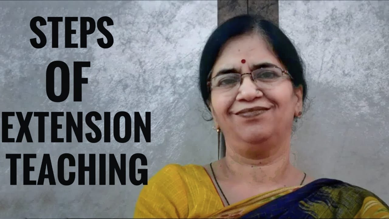 Steps of Extension teaching | (AIDCKASE) |