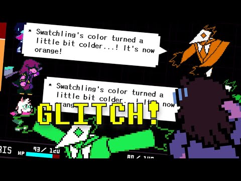 Bugged Swatchling Dialogue? - Deltarune GLITCH! (pre-1.08)