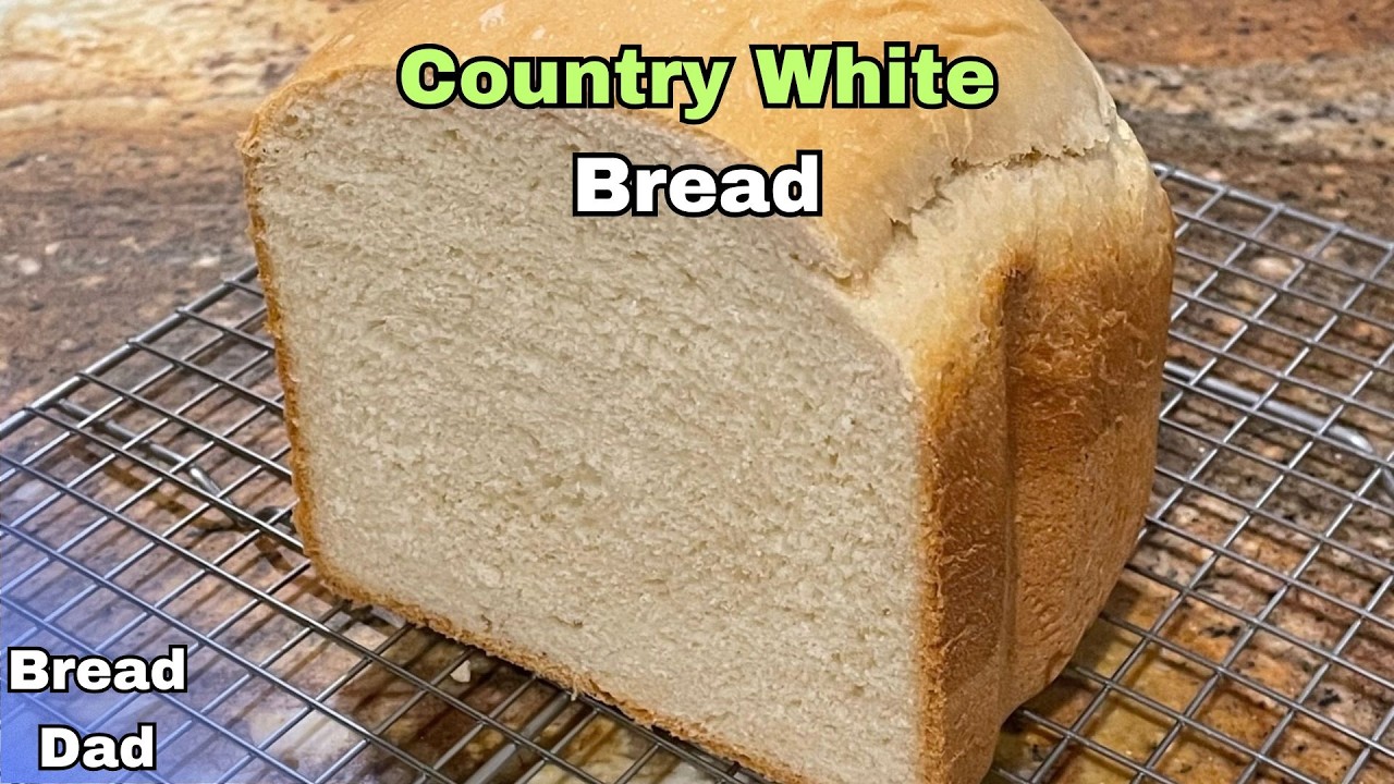 All Purpose Flour Bread Machine Recipe 🍞 Country White Bread