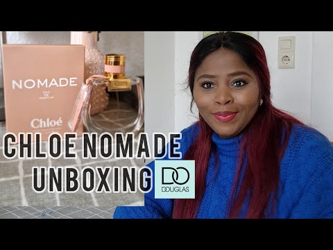 Chloe Nomade unboxing || favourite perfume from Douglas #unboxing video