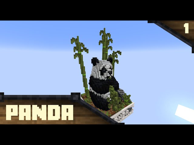 Panda Statue Minecraft Map
