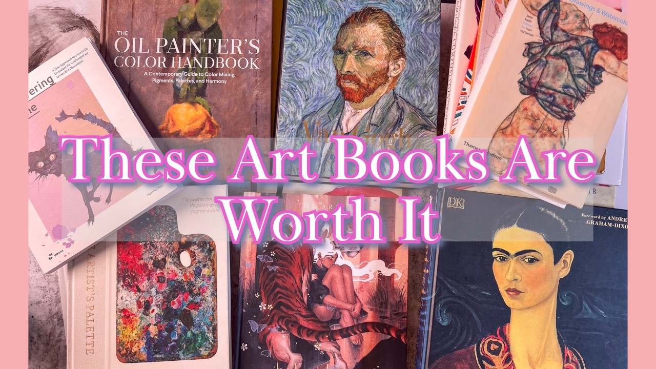 Art Books I Swear By 📚 | Perfect Gifts for Artists (Drawing, Watercolor & Inspiration)