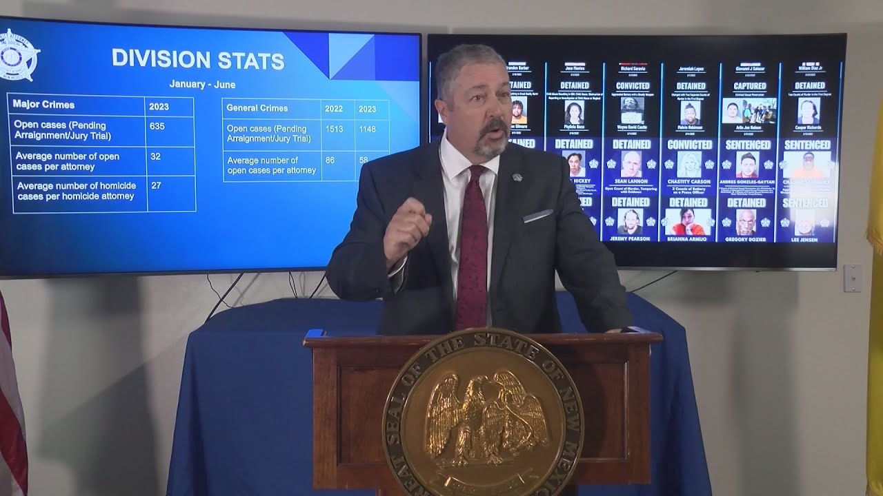 Bernalillo County District Attorney gives six month update on office