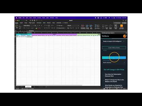 Toll Calculator Excel Add-in from TollGuru