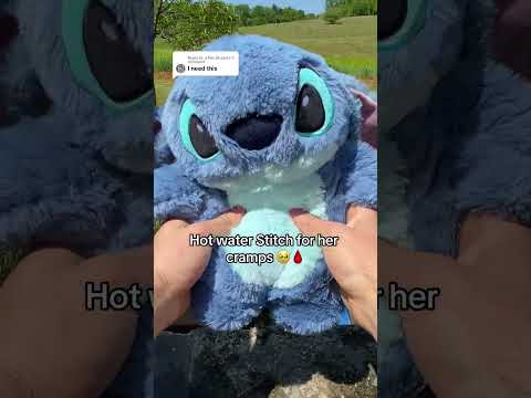 It’s the best 😉💕 #liloandstitch #plush #stitch #periodtips