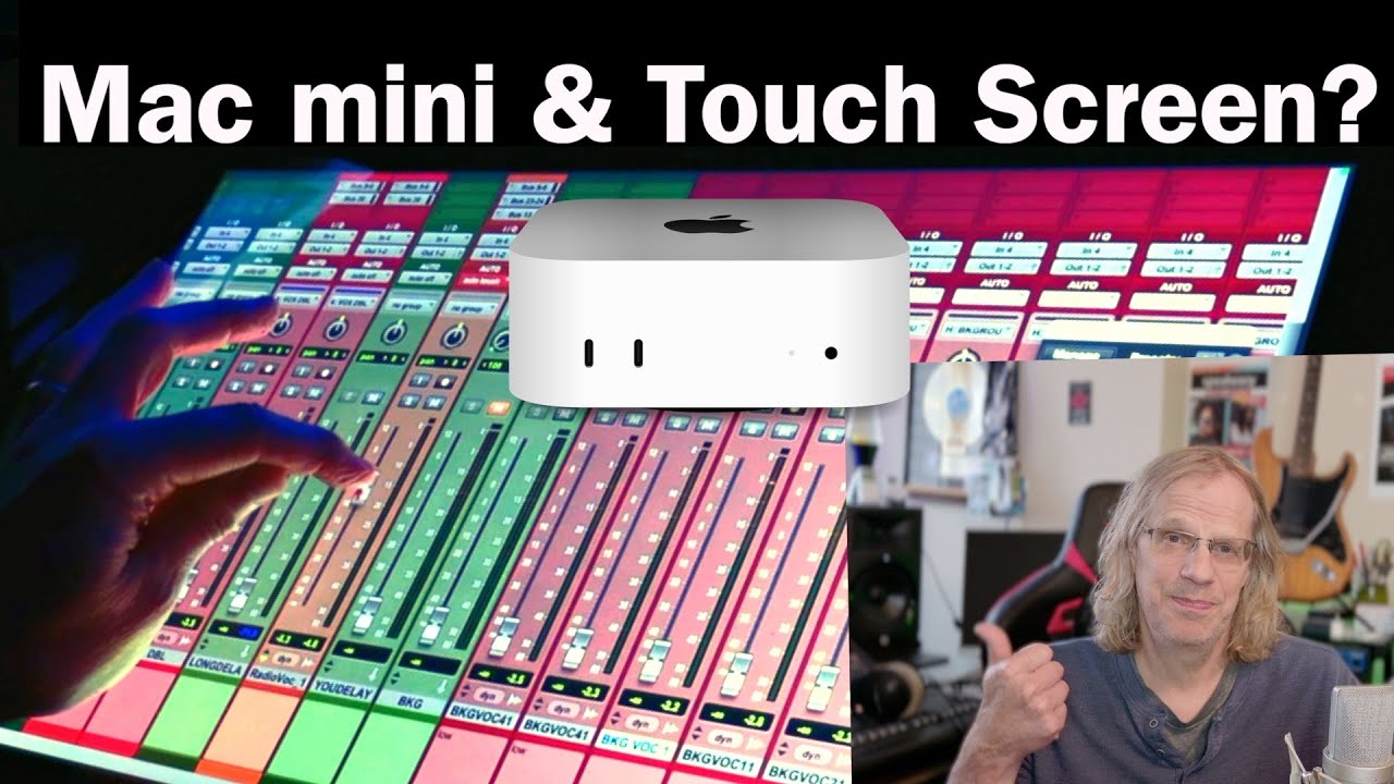 Mac Mini with Touch Monitor Cool or Gimmick? - Uperfect Umax 22 inch Portable touch monitor review.